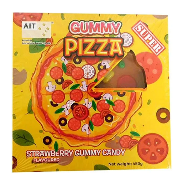 Super Gummy Pizza 450g | The Candy Co