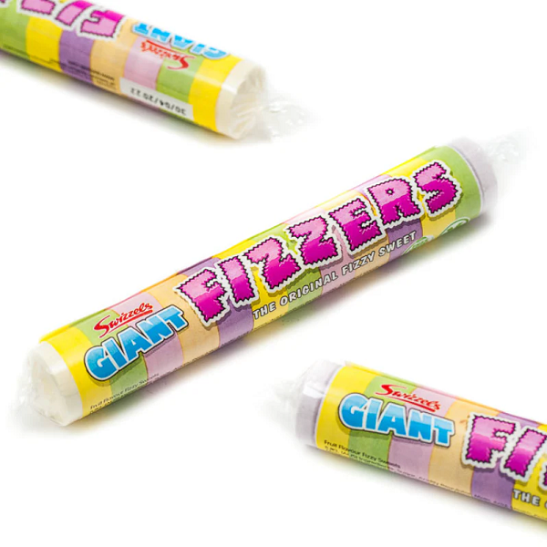 Swizzels Giant Fizzers Rolls 40g | The Candy Co