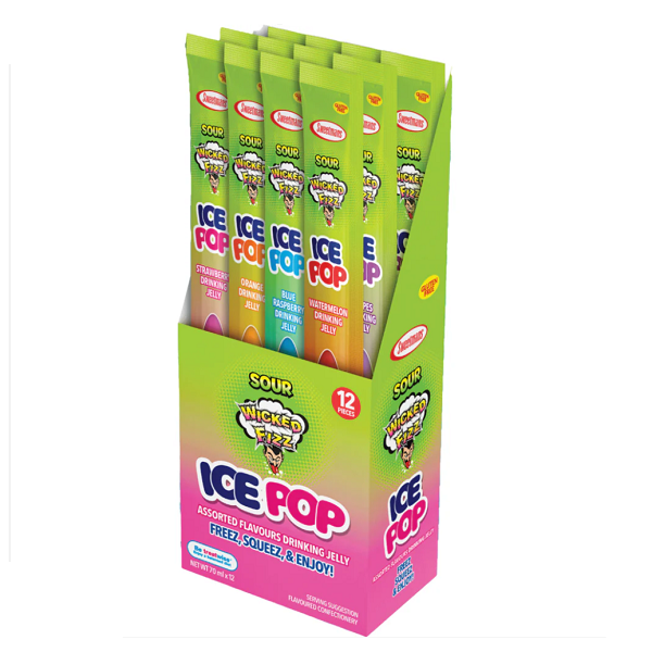 Wicked Fizz sour ice pop 70ml | The Candy Co